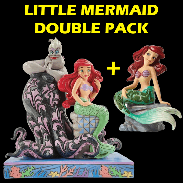 Disney Traditions Little Mermaid Double Pack – 24-7 Games & Collectables
