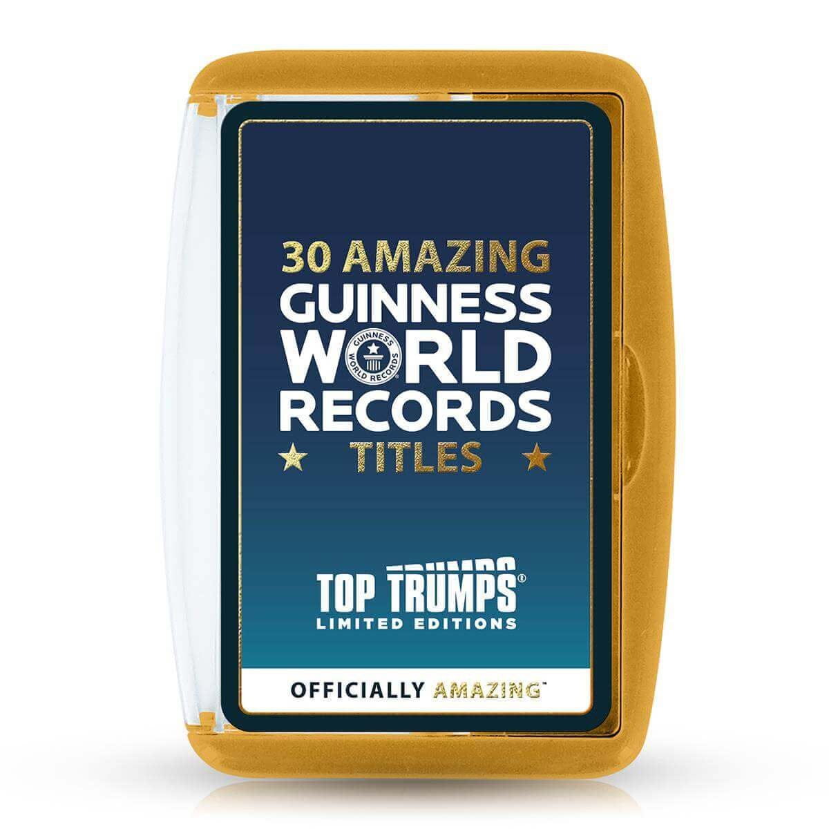 30 Amazing Guinness World Records Top Trumps Card Game – 24-7 Games ...