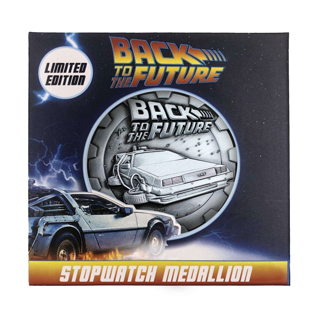 Back To The Future Stopwatch Medallion Coin – 24-7 Games & Collectables