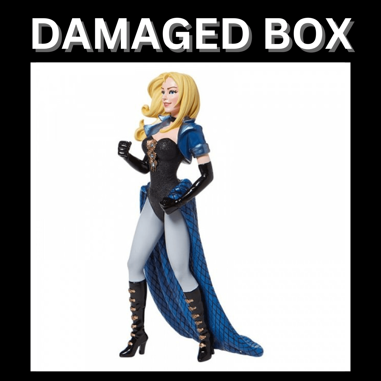 DAMAGED BOX - DC Showcase Black Canary Couture de Force Figurine – 24-7 ...
