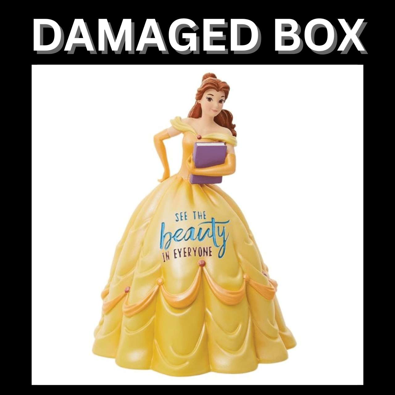 DAMAGED BOX - Disney Showcase Belle Princess Expression Figurine ...