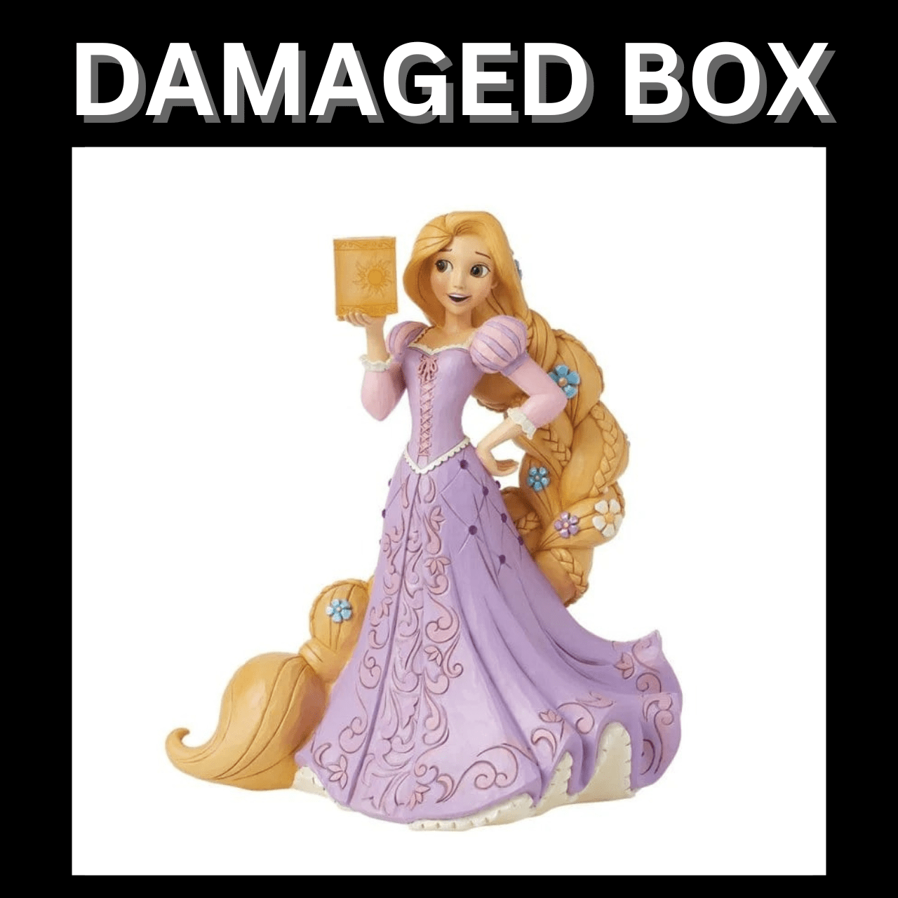 DAMAGED BOX - Disney Traditions A Daring Dreamer (Rapunzel Deluxe Figu ...