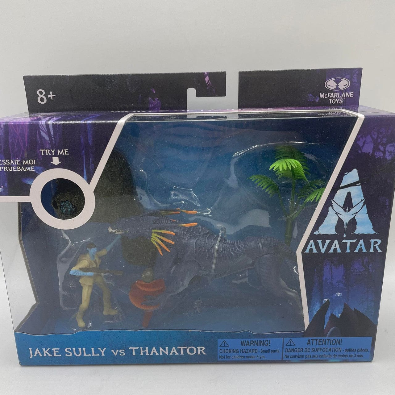DAMAGED BOX - McFarlane Toys Avatar The Way of Water Jake vs Thanator ...