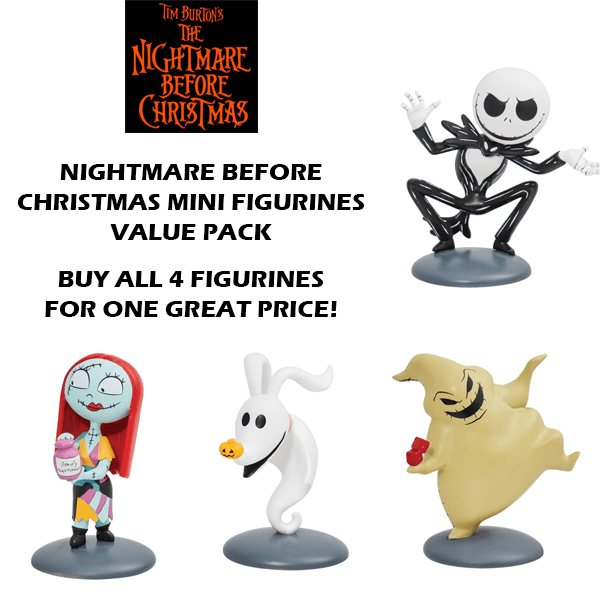 Disney Grand Jester Studios Nightmare Before Christmas Mini Figurine V ...