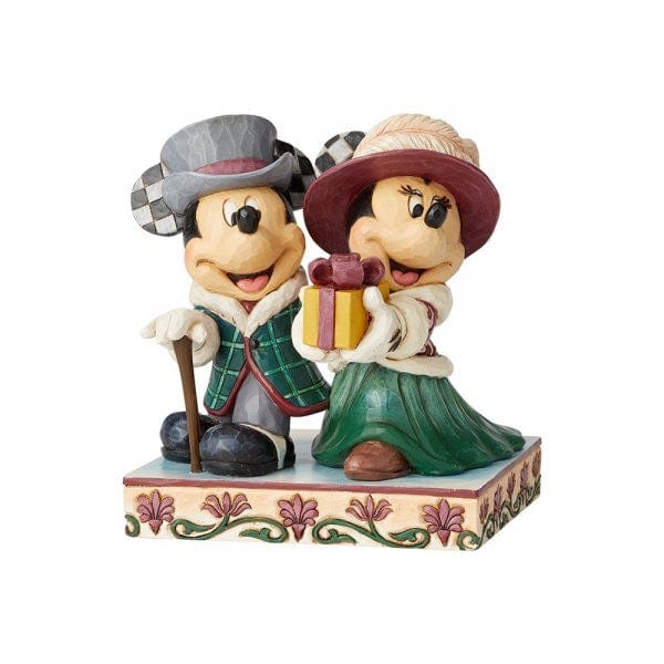 Disney Traditions Elegant Excursion - Mickey & Minnie Figurine 6002829 ...