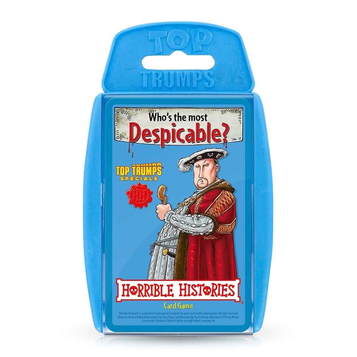 Horrible Histories Top Trumps Card Game – 24-7 Games & Collectables