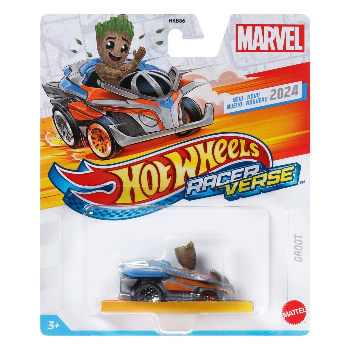 Hot Wheels Racer Verse Marvel Groot – 24-7 Games & Collectables