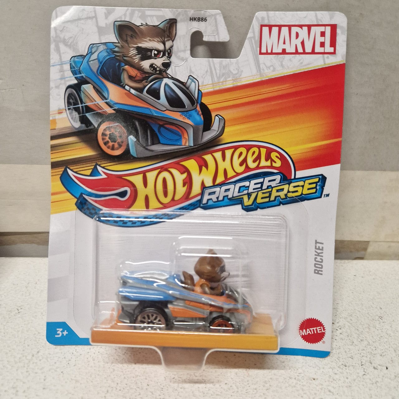 Hot Wheels Racer Verse Marvel Rocket – 24-7 Games & Collectables