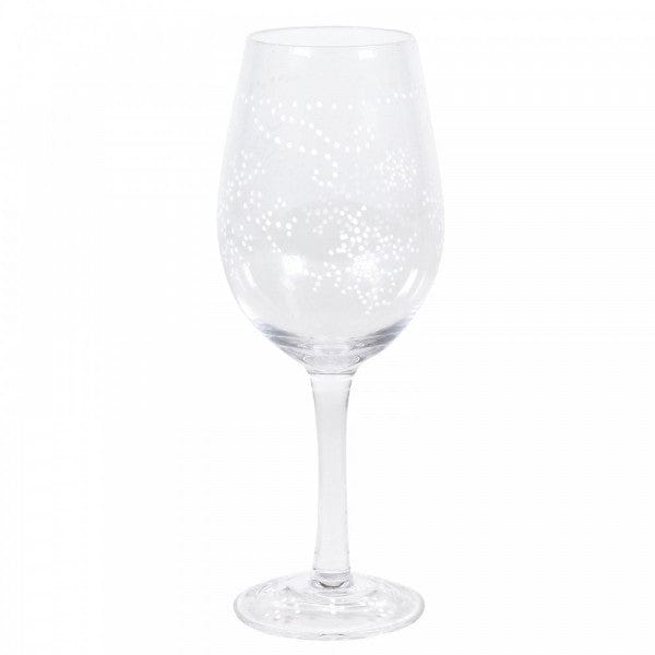 Izzy & Oliver Snowflake Wine Glass – 24-7 Games & Collectables