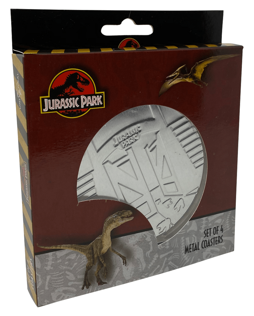 Jurassic Park Set of 4 Coasters – 24-7 Games & Collectables