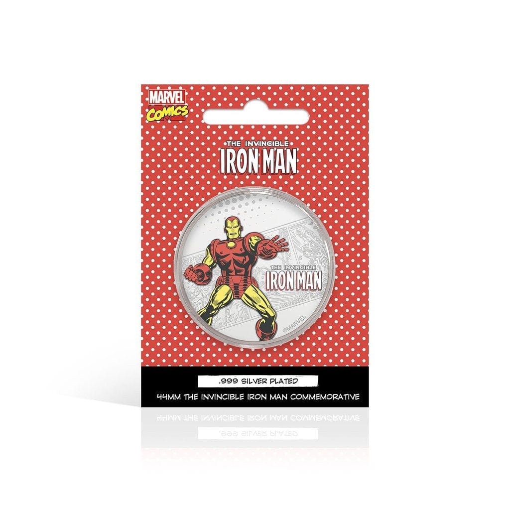 Marvel Comics invincible Iron man Coin – 24-7 Games & Collectables