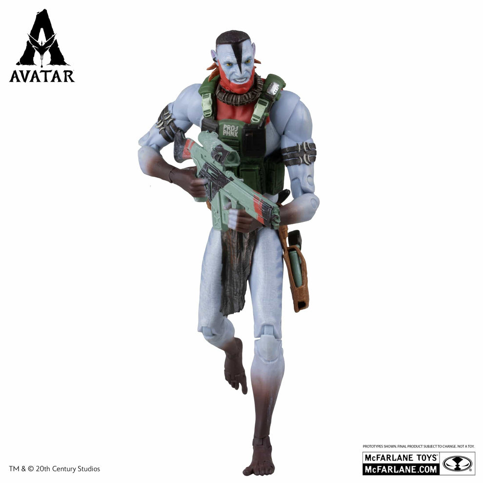 McFarlane Toys Avatar Quaritch Ash Warrior Avatar Fire & Ash – 24-7 ...