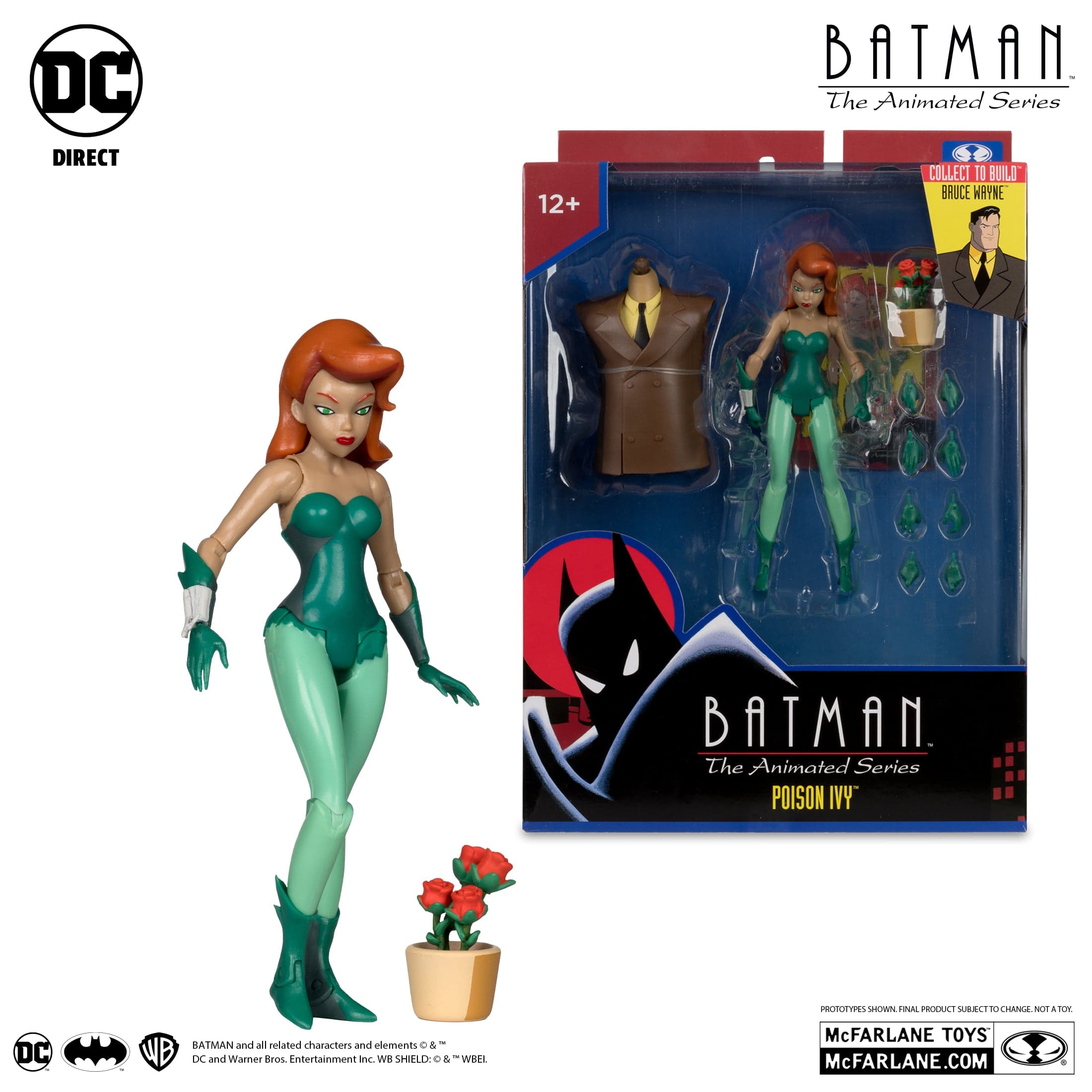 McFarlane Toys DC Direct Poison Ivy Figure The Batman Animated Series ...