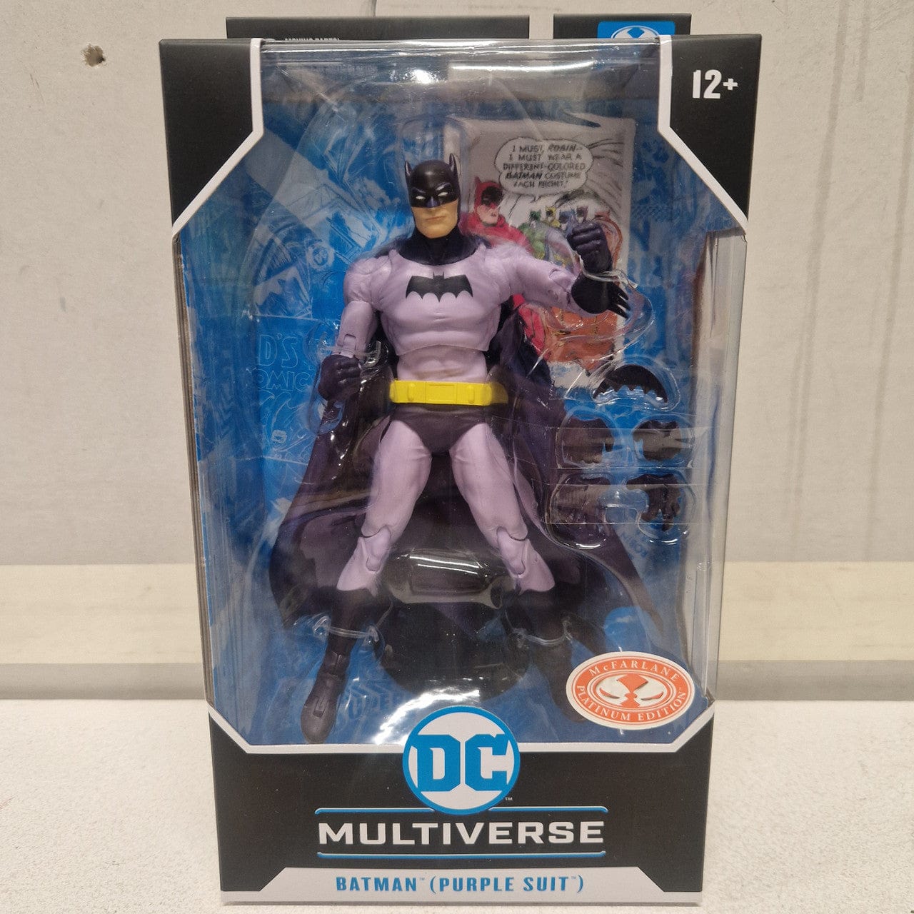 McFarlane Toys DC Multiverse Batman Purple Platinum Figure Detective C ...