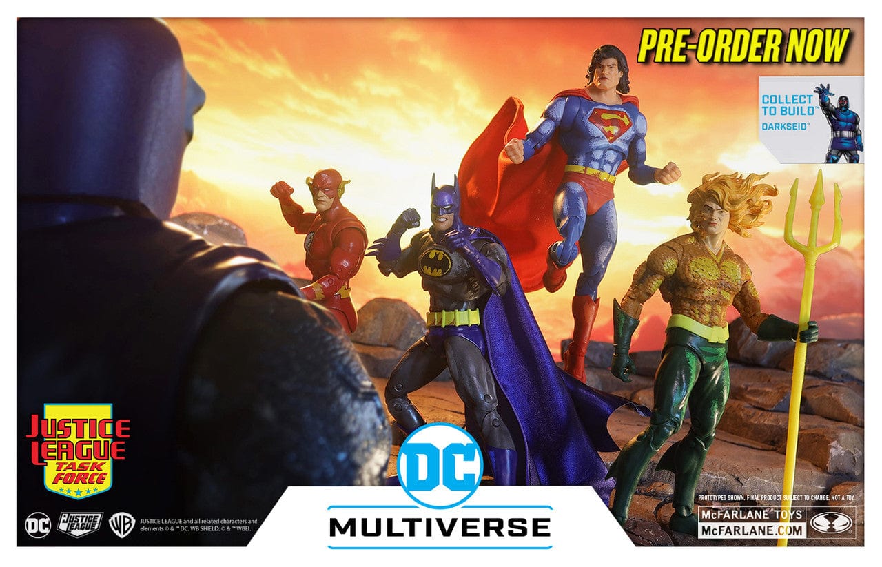 McFarlane Toys DC Multiverse Justice League Task Force 4 Pack Figures ...