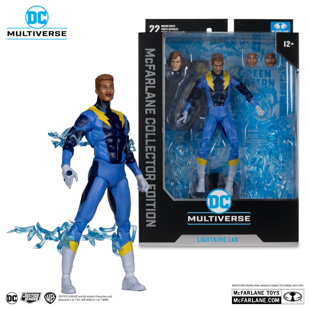 McFarlane Toys DC Multiverse Lightning Lad Figure Legion Of Super-Hero ...