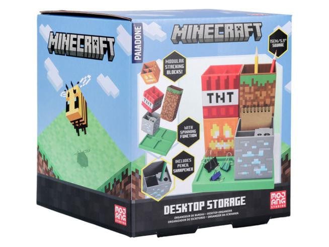 Minecraft Desk Organiser By Paladone – 24-7 Games & Collectables