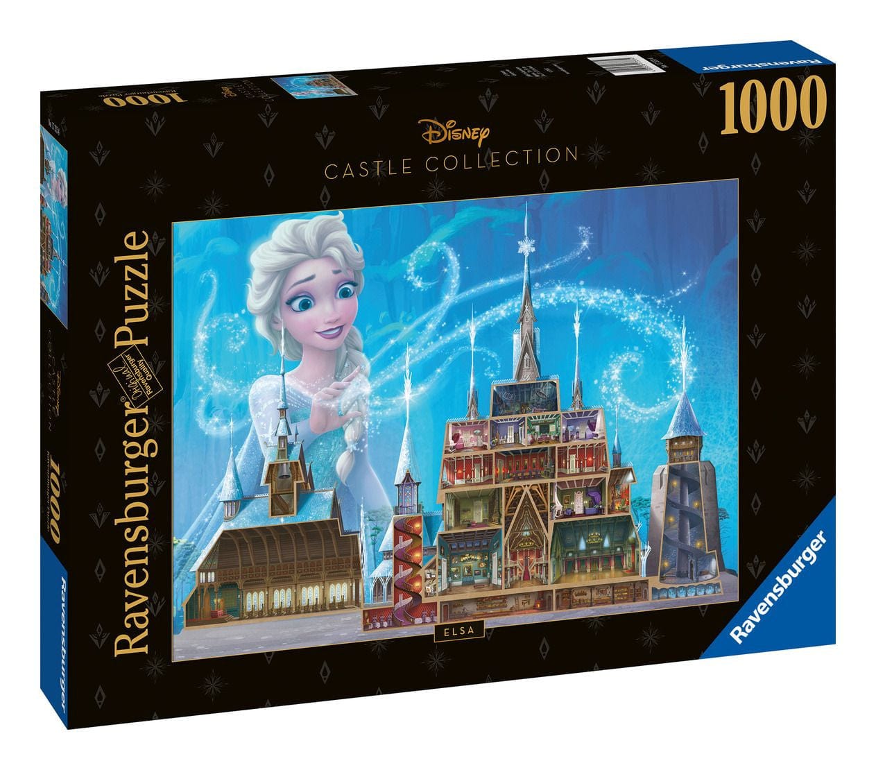Ravensburger Disney Princess Castle Collection Elsa Castle 1000 Piece ...