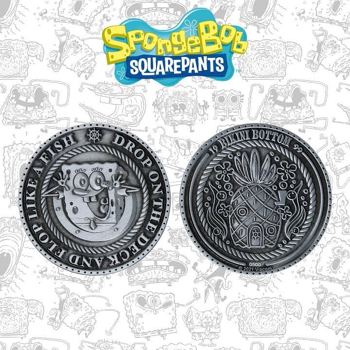SpongeBob SquarePants limited edition coin – 24-7 Games & Collectables