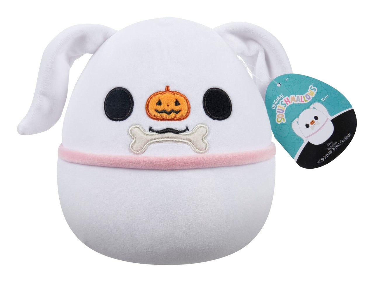 Squishmallows 8” Disney Nightmare Before Christmas Zero With Bone – 24-7 Games & Collectables