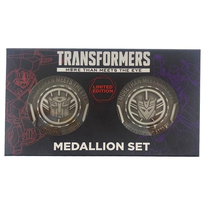 Transformers Medallion Set – 24-7 Games & Collectables